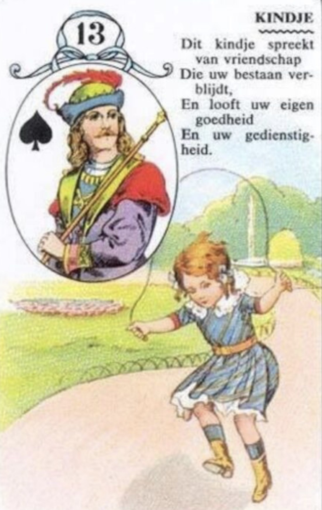 Lenormand kaarten uitgelegd - Mediumlijn